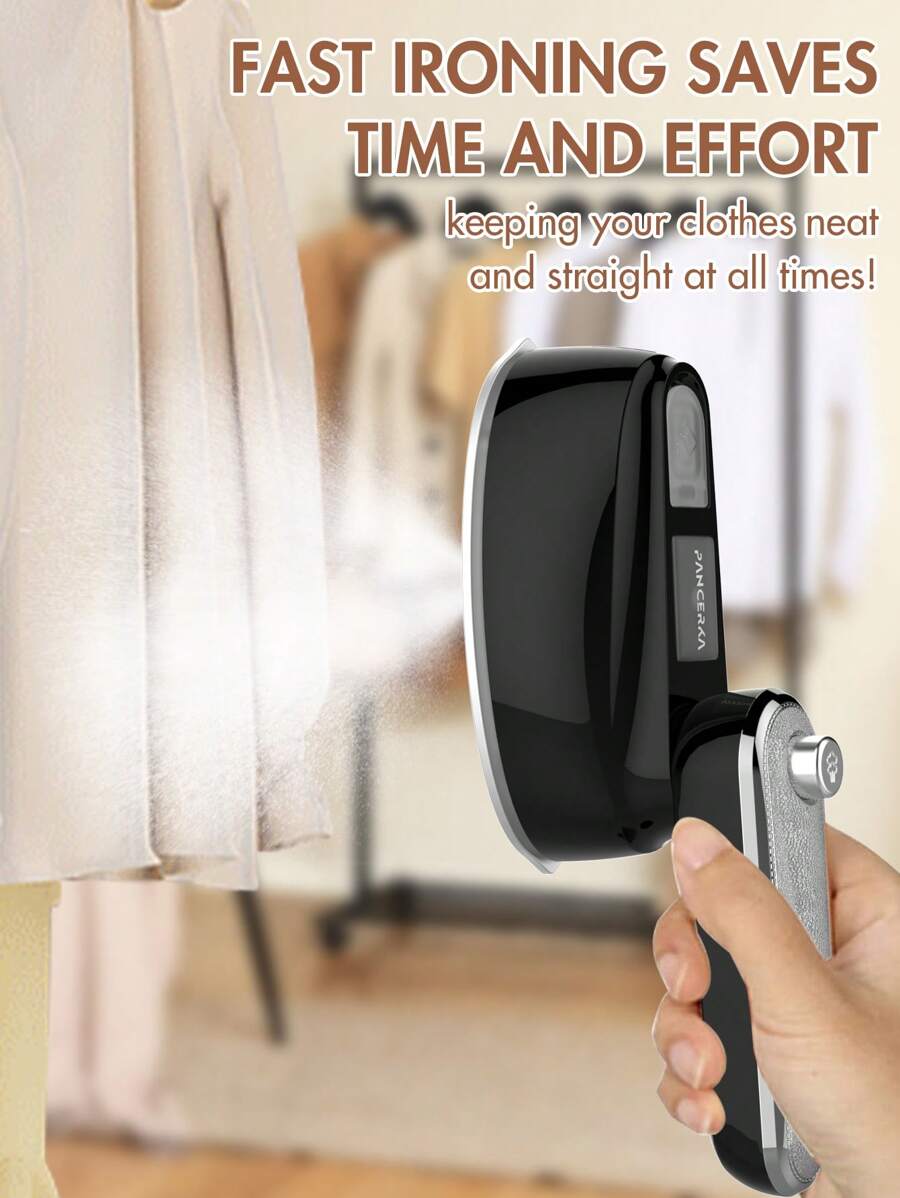 PANCERKA Portable Garment Steamer, Mini Clothes Steamer, 180° Foldable ...