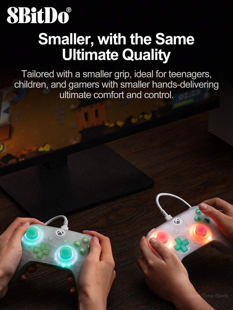 8bitdo Impulse Trigger And Vibration Gamepad Smaller, With The Same ...