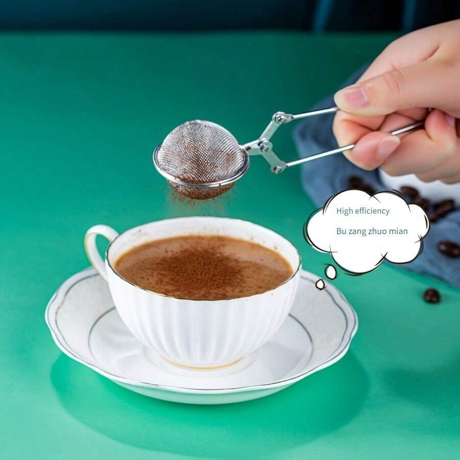 Baking Matcha Sieve, Cocoa Powder Small Sieve, Stainless Steel Powder ...