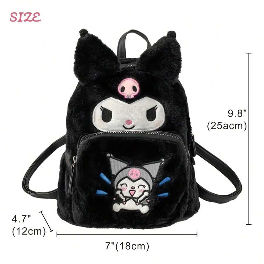 Sanrio Hello Kitty Kuromi Cute Cartoon Backpack, Hello Kitty And ...