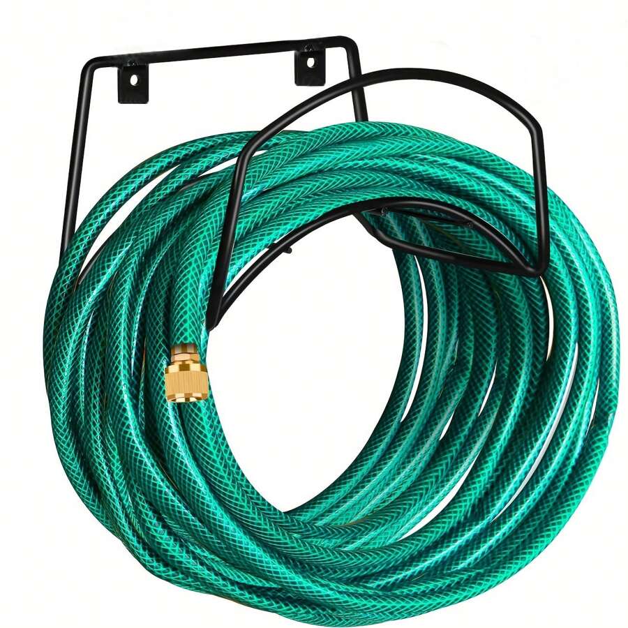 Heavy Duty Garden Hose Support- Water Hose Support For Outdoor Wall ...