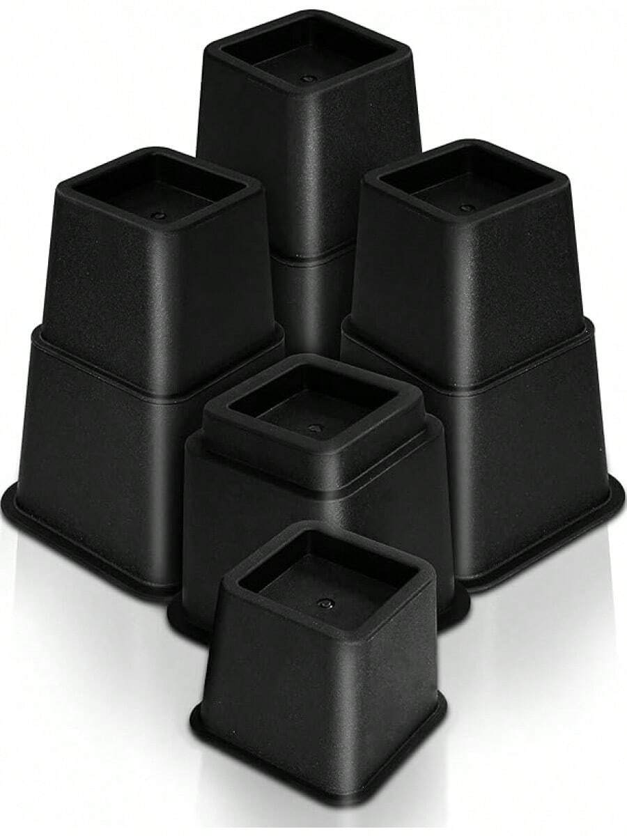 Bedding Adjustable Bed Furniture Risers - Elevation In Heights 3, 5 Or ...