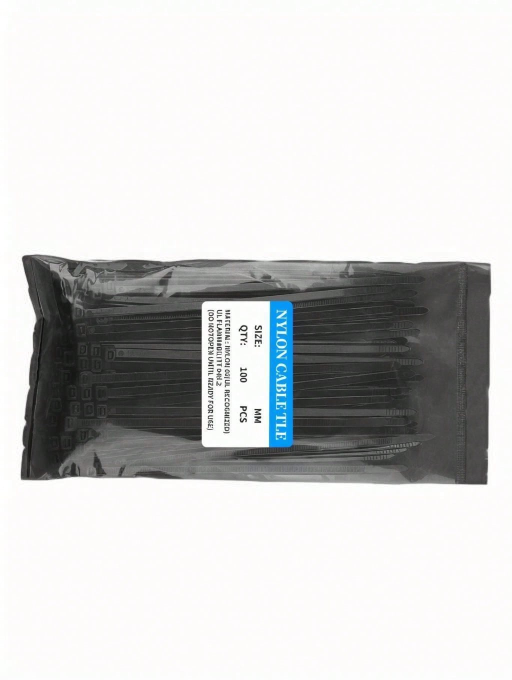 Self-Locking Nylon Cable Ties, Sturdy Plastic Binding Straps For ...