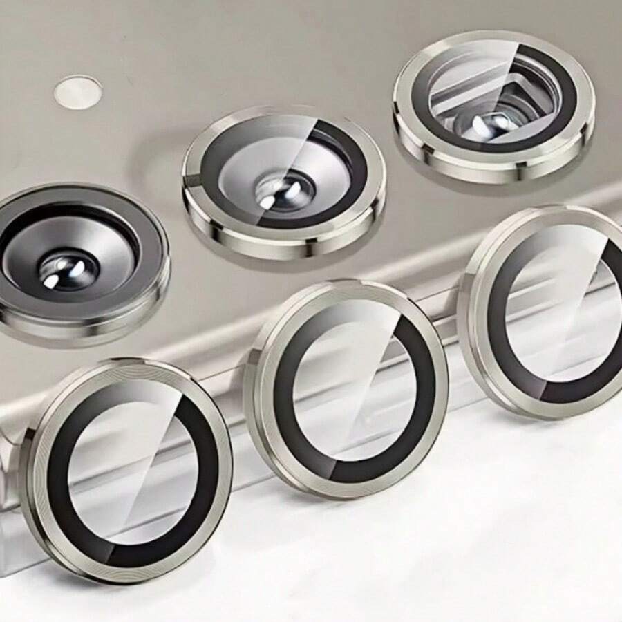Titanium Grey Camera Lens Protector Ring Compatible With Samsung Galaxy ...
