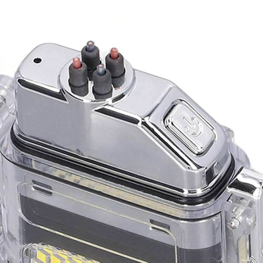 Windproof Led Lighter With Powerful Portable Flashlight Agility In ...