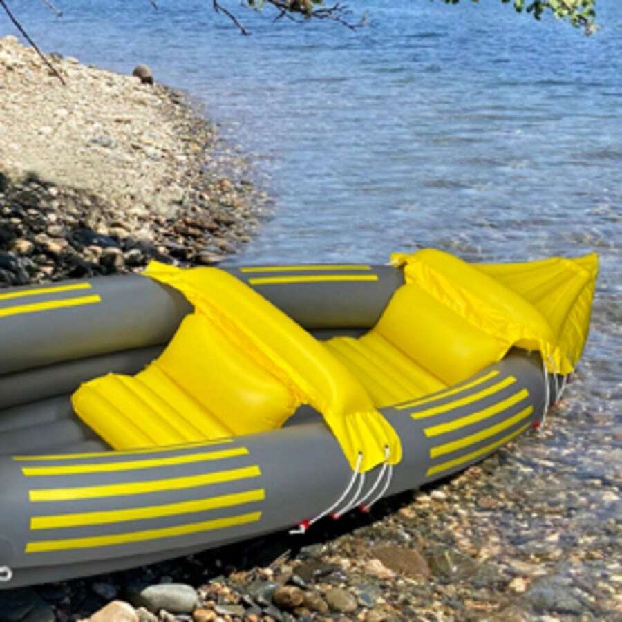 2 Person Inflatable Kayak For Adults Beginners Foldable Touring Kayaks ...
