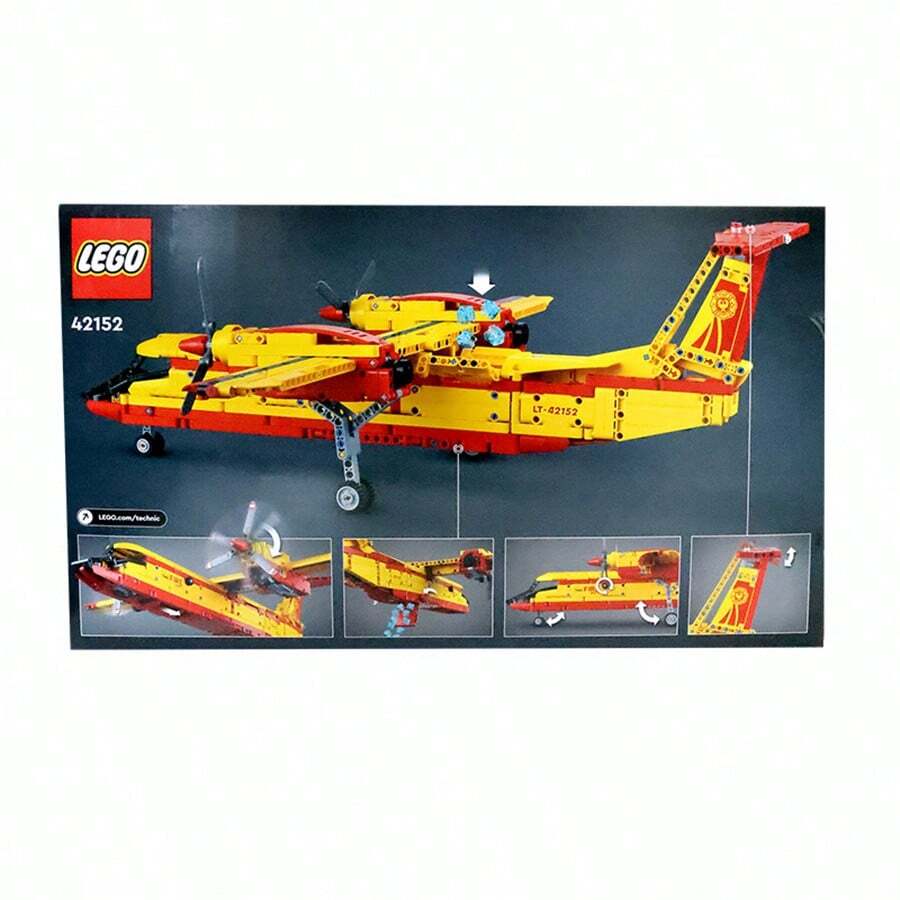 LEGO 42152 Mechanical Group Technology Series Firefighting Aircraft ...