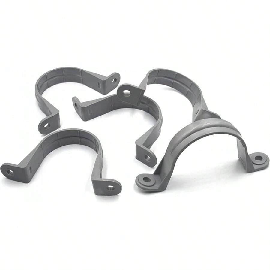 6pcs 3 Inch PVC Pipe Straps, 2 Holes Plastic Conduit Strap For PVC ...