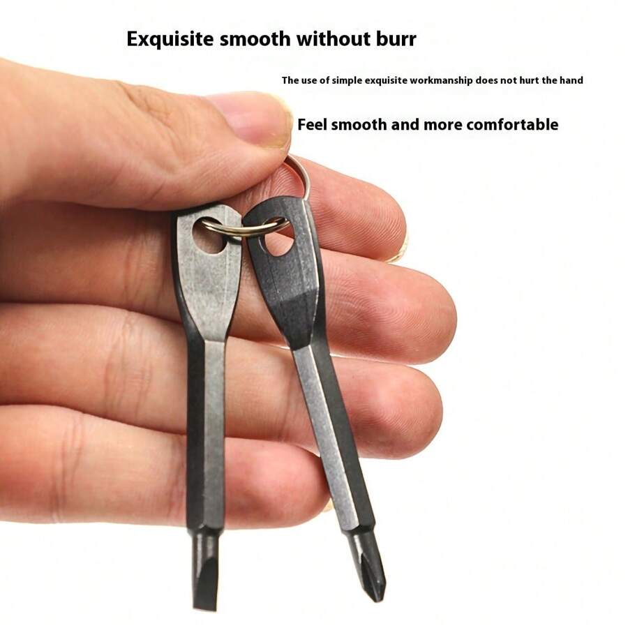 2-In-1 Portable Screwdriver, Outdoor EDC Multi-Function Mini Tool With ...