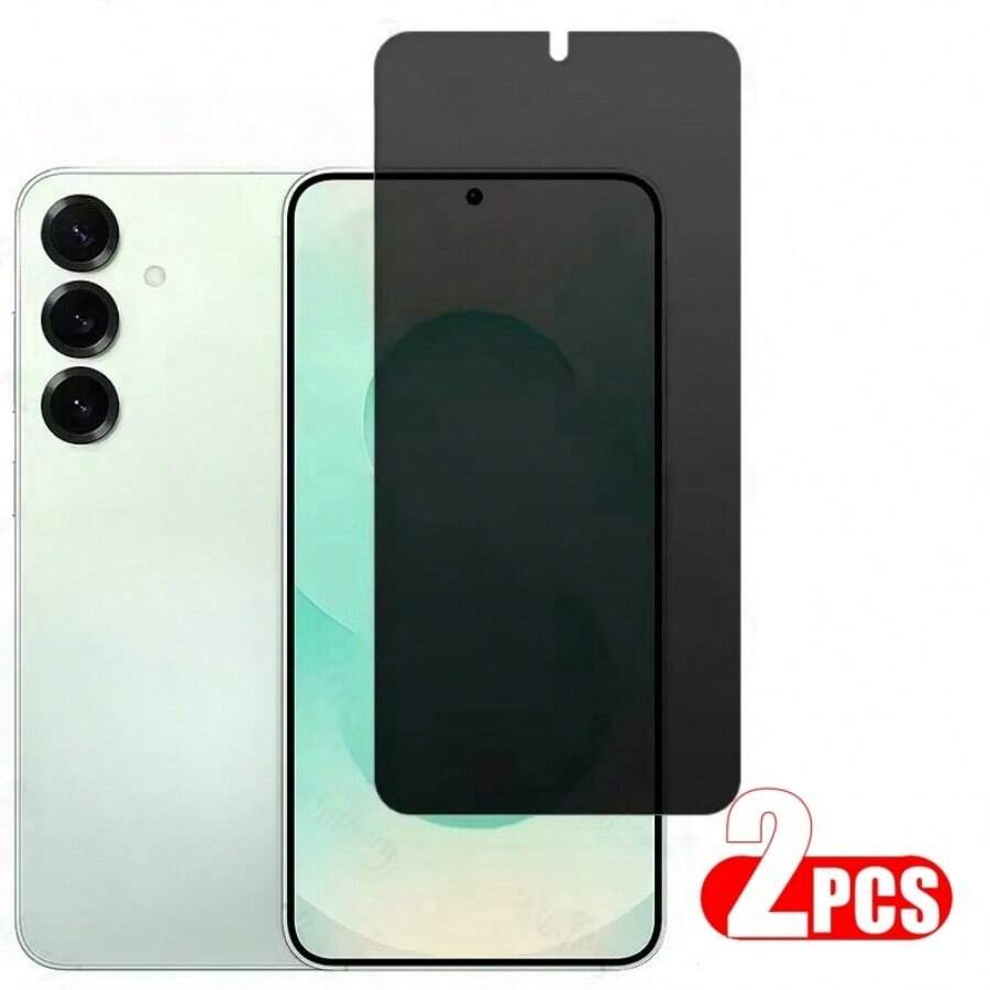 2pcs Anti-Spy Tempered Glass Screen Protector For S25 S25 Ultra S25 ...