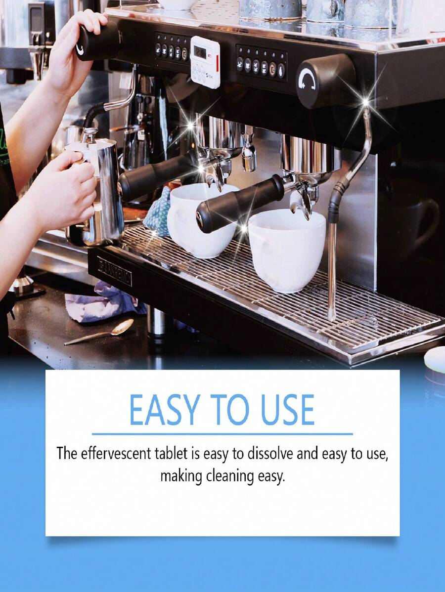 Coffee Machine Descaling Effervescent Tablets, Clean Limescale And ...