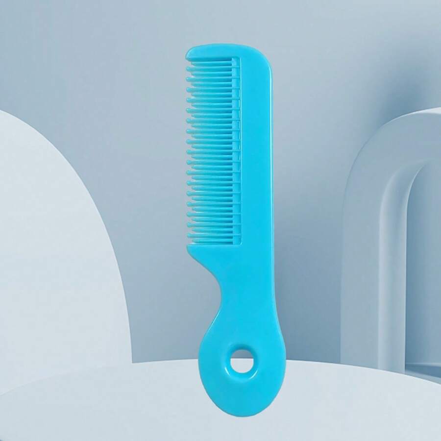 3pcs Candy Color Cute Mini Comb Simple Girl Hair Hair Comb Round Head ...