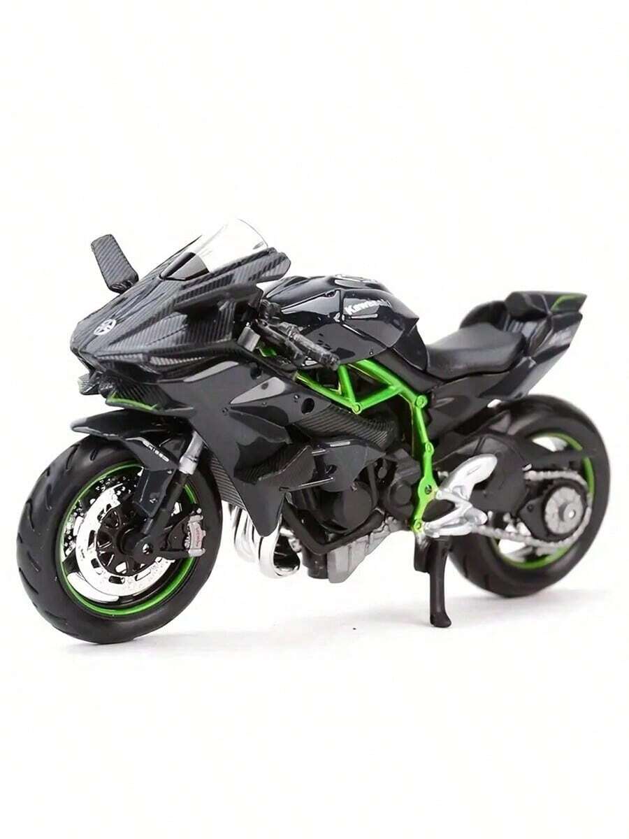 2025 New Kawasaki H2R Motorcycle Model - Alloy Simulation Motorbike ...