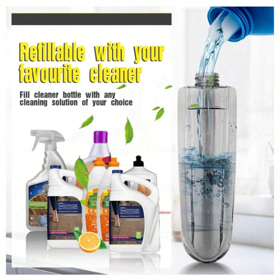 2-In-1 Multipurpose Mop With Reusable Lining - Perfect For Dry & Wet ...