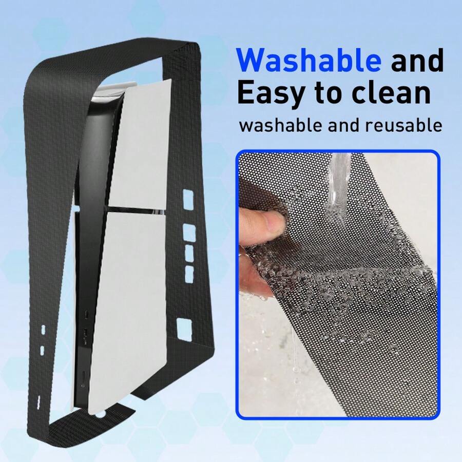 Compatible With PS5 Slim Dust Covers Dust Proof Filter Protection Cover ...