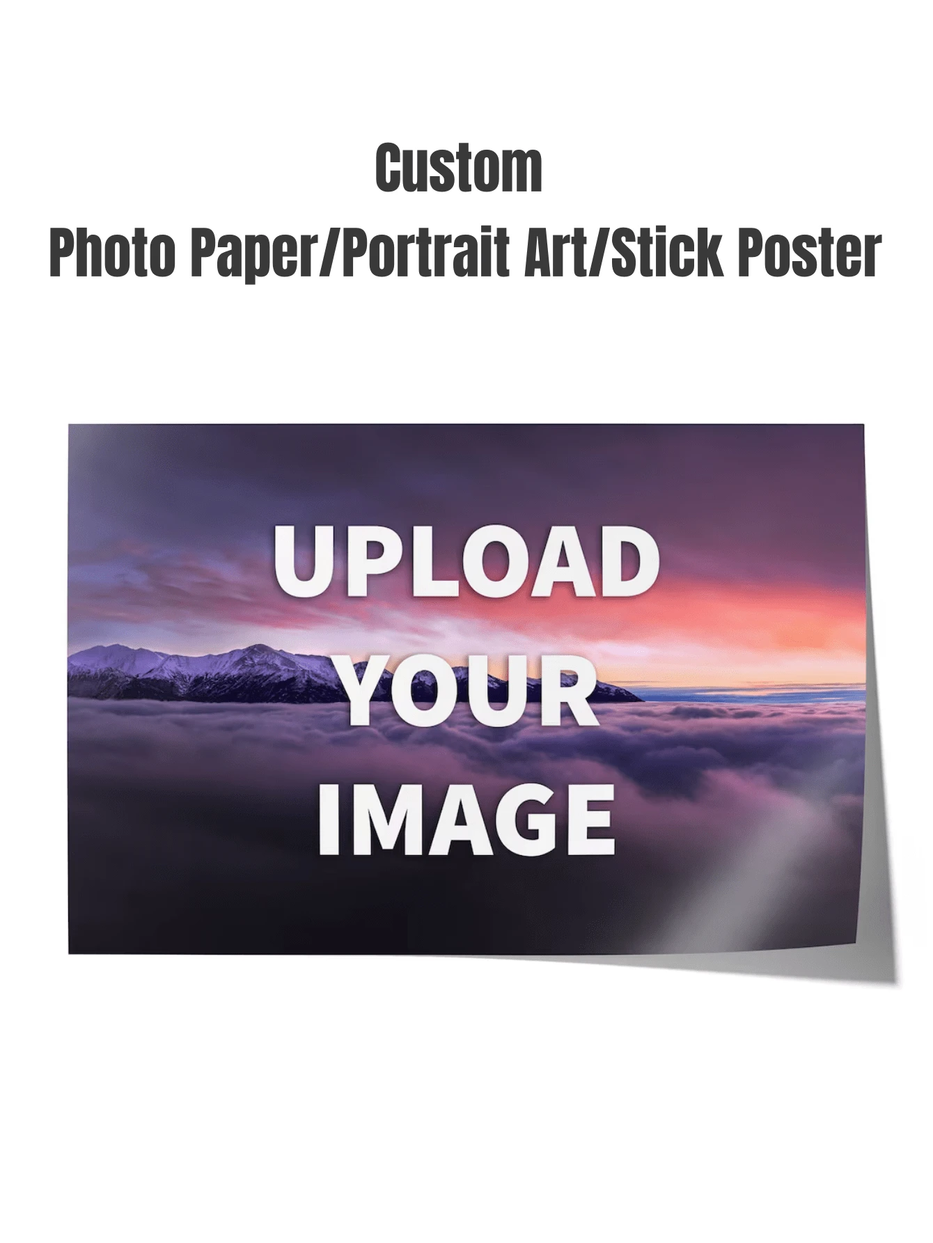 Custom Photo Poster Printing For Weddings, Parties, Family & More, No ...