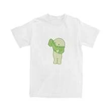 Dressing Smiski S T-Shirt Leisure T Shirts Short-Sleeved Aesthetic ...
