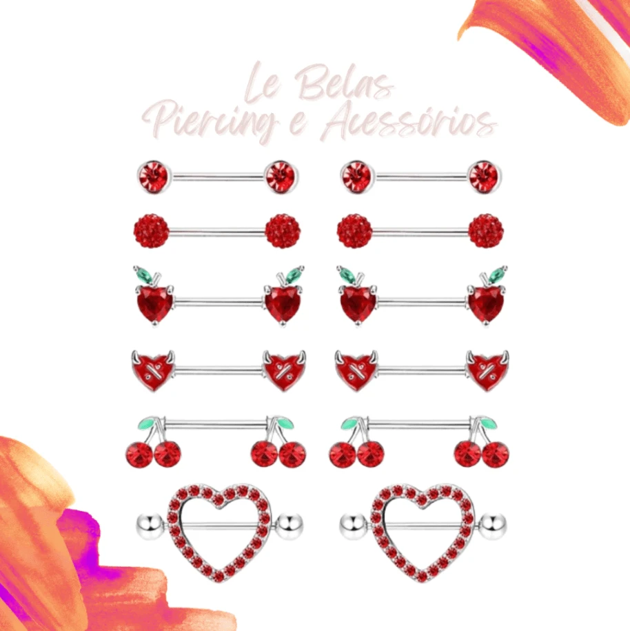 Piercing mamilo intimo aço cirúrgico | SHEIN Brasil