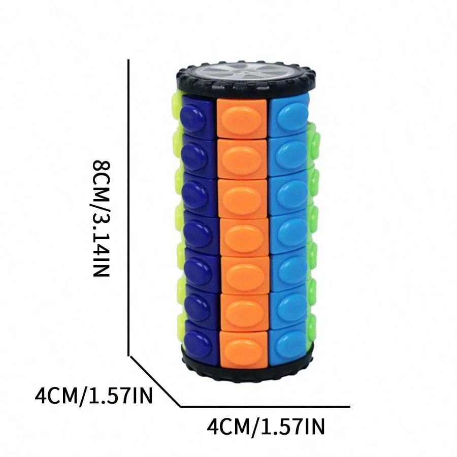 DIY 3D Magic Cube Magic Tower Rotating Exercise Hand-Brain Coordination ...