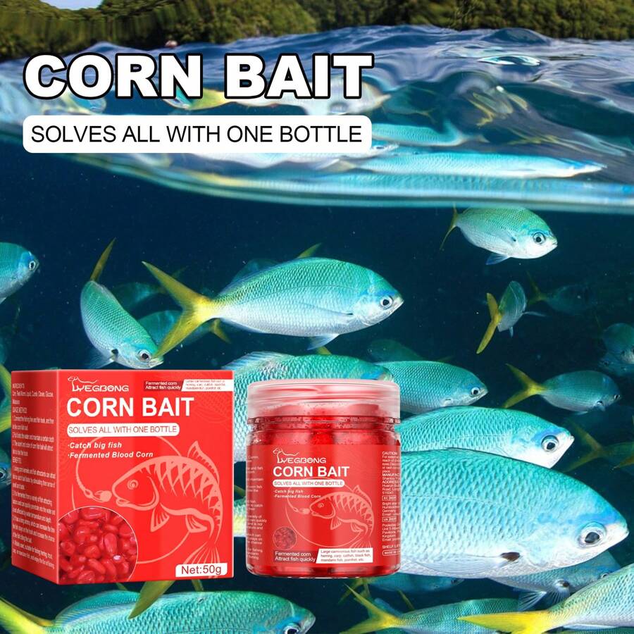 Yegbong Corn Fish Lure Bait Reservoir Fish Bait Fishing Attractant ...