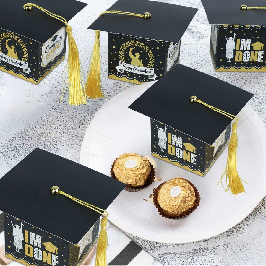 Cadeaux de faveur pour la fête de remise des diplômes, décorations de ...