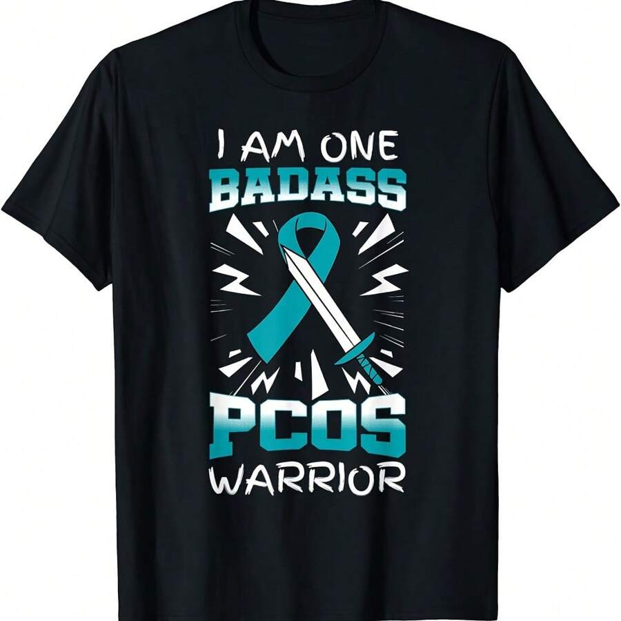 I'm One B-Adass Pcos W-Arrior Pcos Syndrome Gift Unisex T-Shirt | SHEIN USA