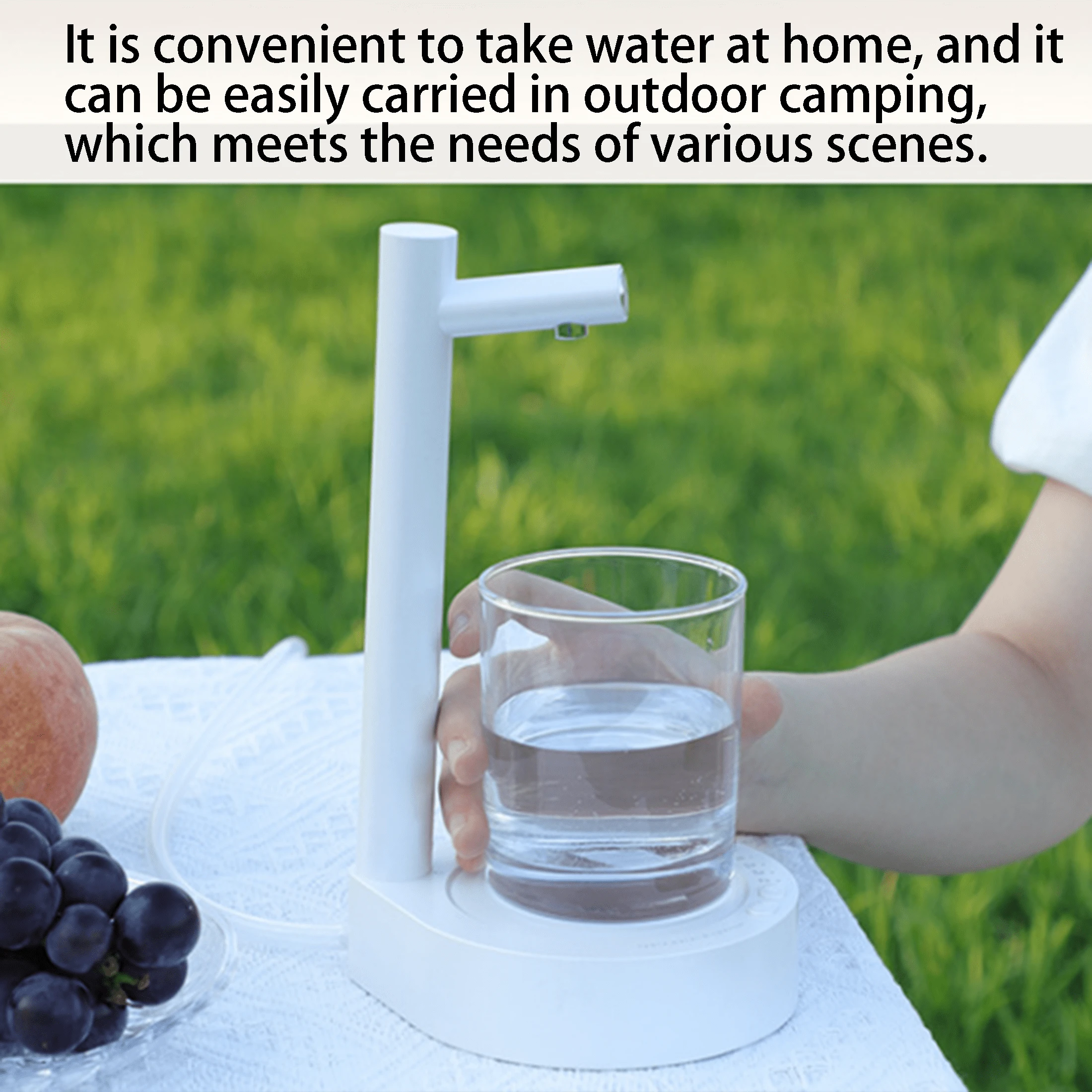 New Intelligent Desktop Water Pump Black And White Bottled Water ...