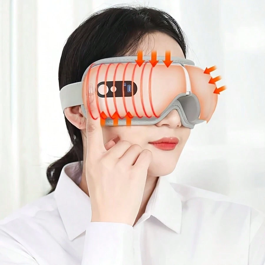 Smart Eye Massager, Air Pressure Eye Massager, Vibration Fatigue Relief ...