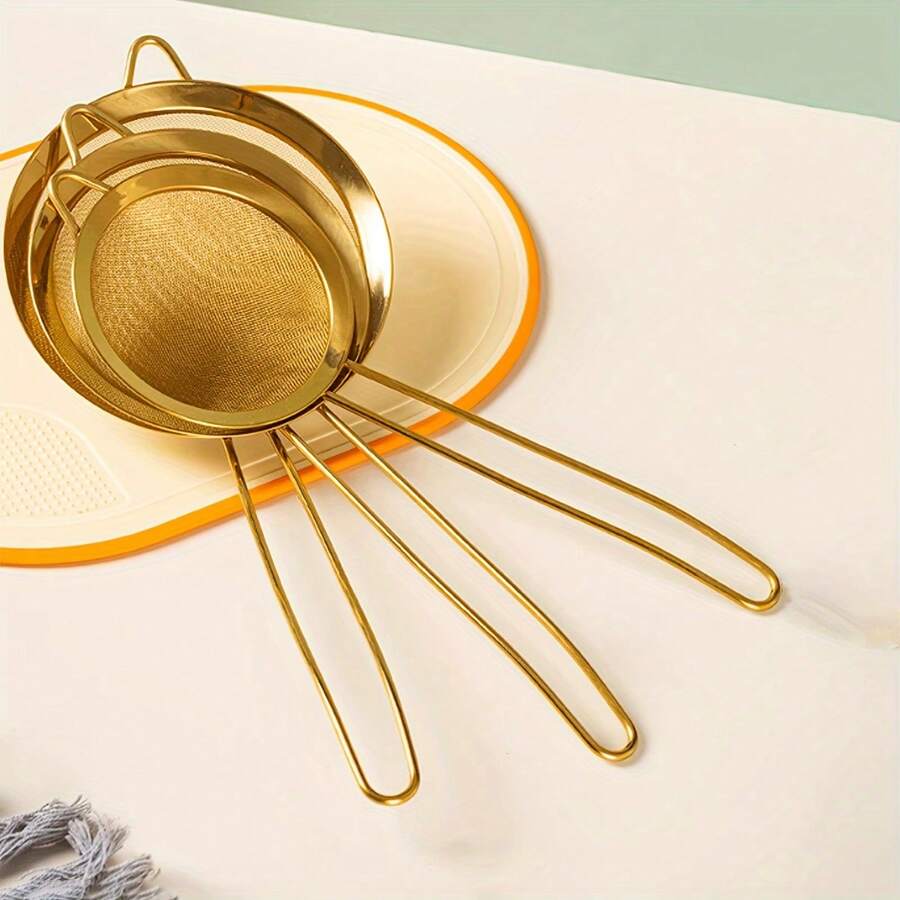 Home Kitchen Milk Tea Honey Soy Milk Ultrafine Sugar Sieve Filter ...