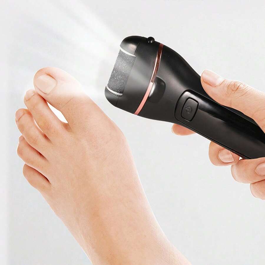 HB Rechargeable Callus Remover Kit, Including 3 Replacement Heads ...