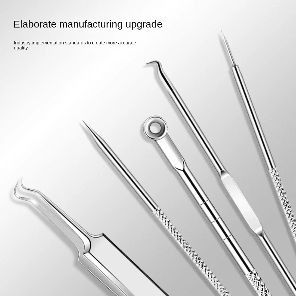 5-In-1 Acne Removal Tool Set - Includes Blackhead Remover Tool, Pimple ...