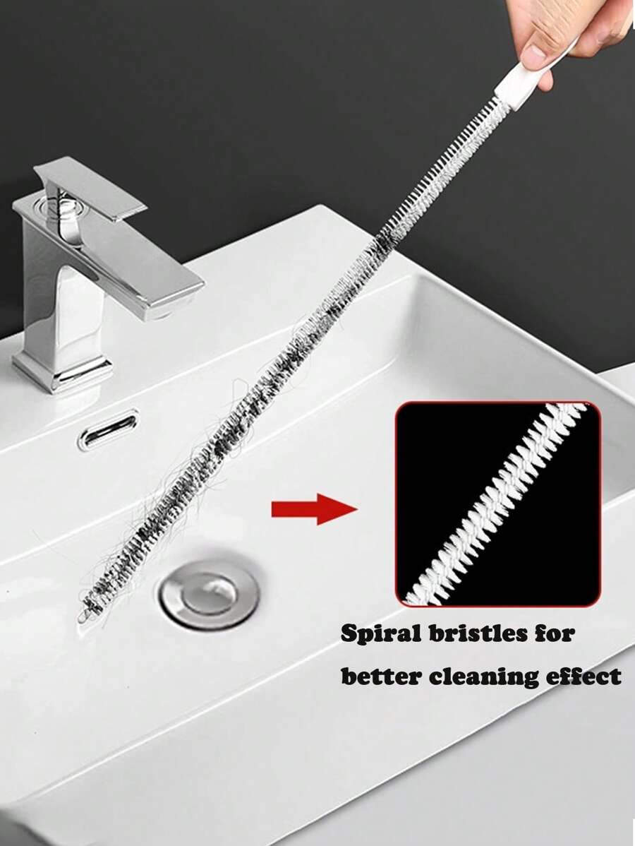 Flexible Drain Cleaner Brush, Sink Cleaning Tool For Kitchen And ...