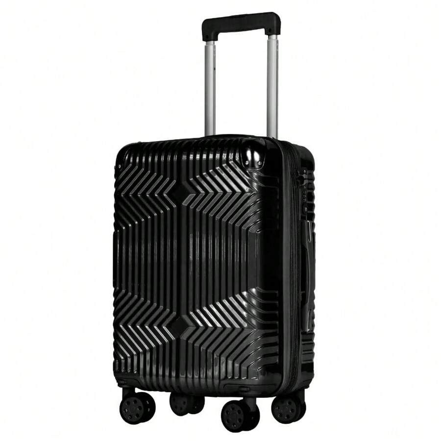 20-Inch Expandable Hardside Carry-On Luggage With Spinner Wheels And ...