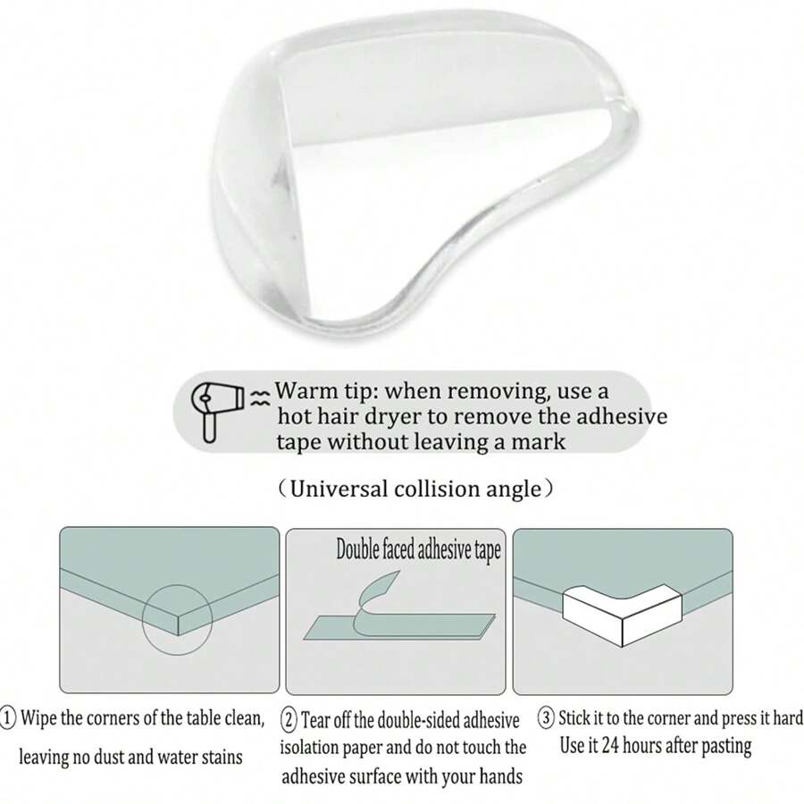 Set de 10 protectores de esquinas de seguridad con adhesivo para ...