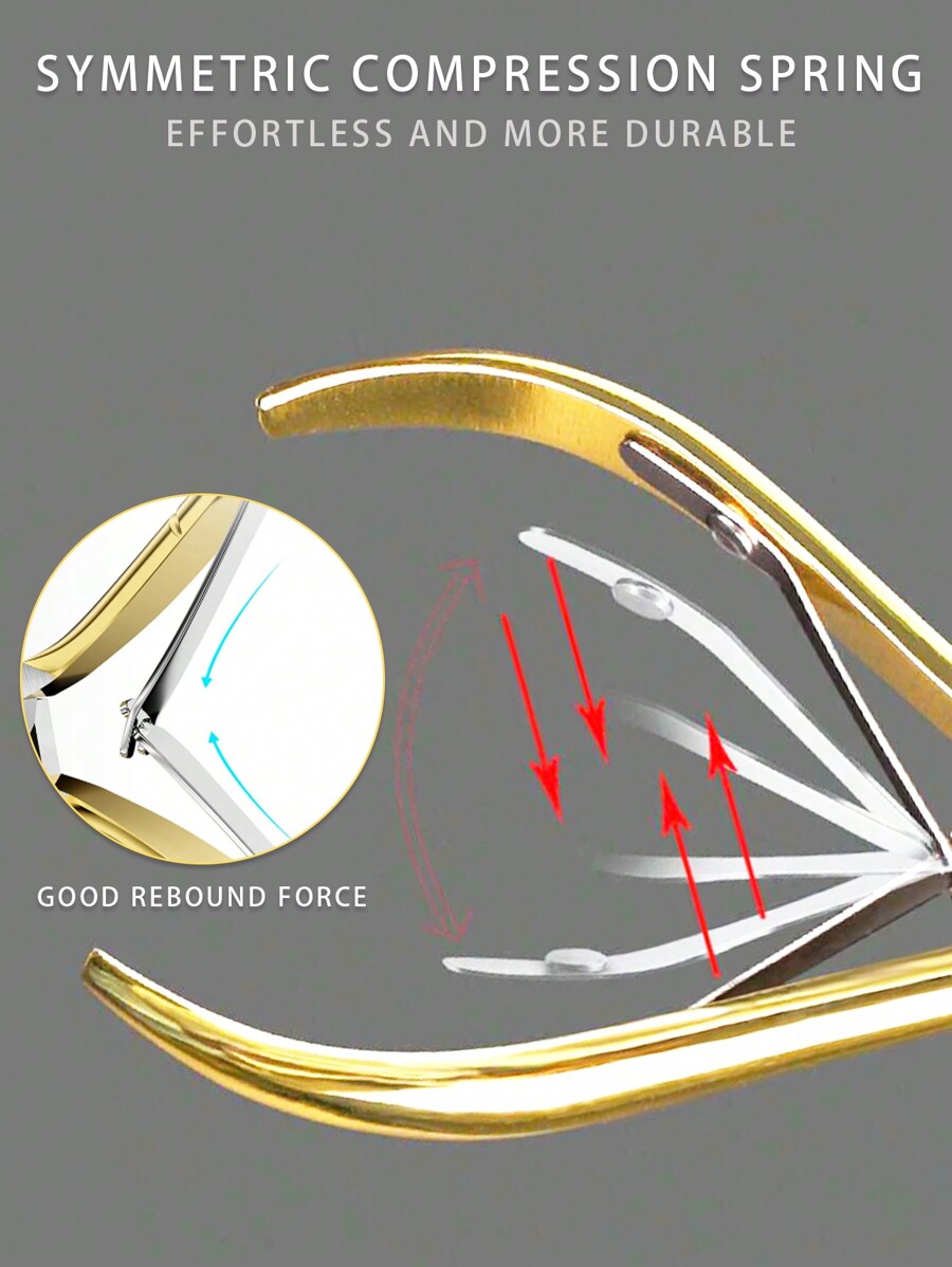 Olasalon Ultra-Sharp Gold Professional Dead Skin Clipper Remover ...