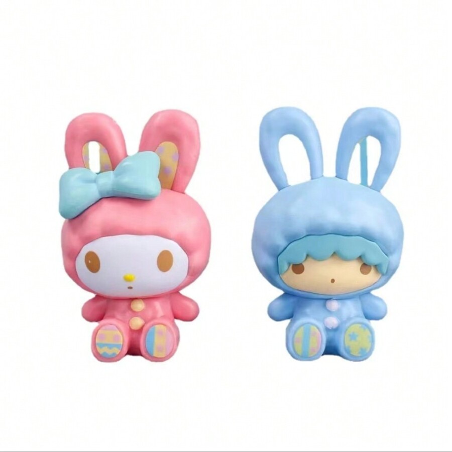 Sanrio Sanrio Rabbit Series PVC Blind Box Figurines, Sitting Posture ...