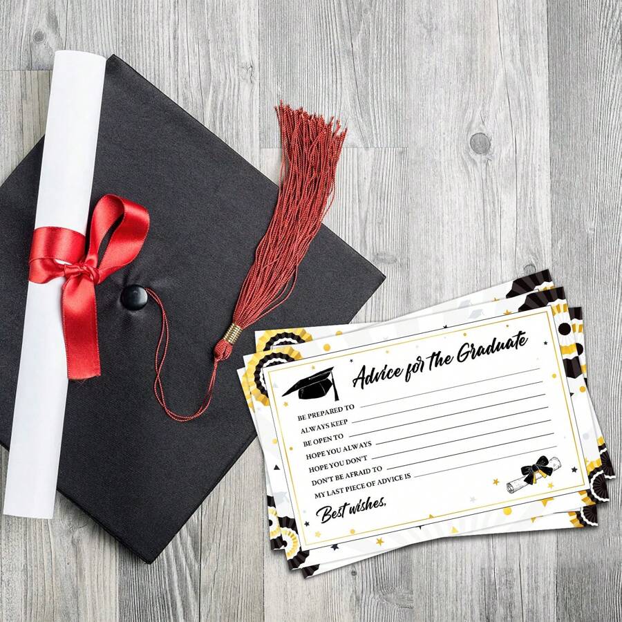 2025 Personalized Graduation Advice Cards, Advice Cards For The ...