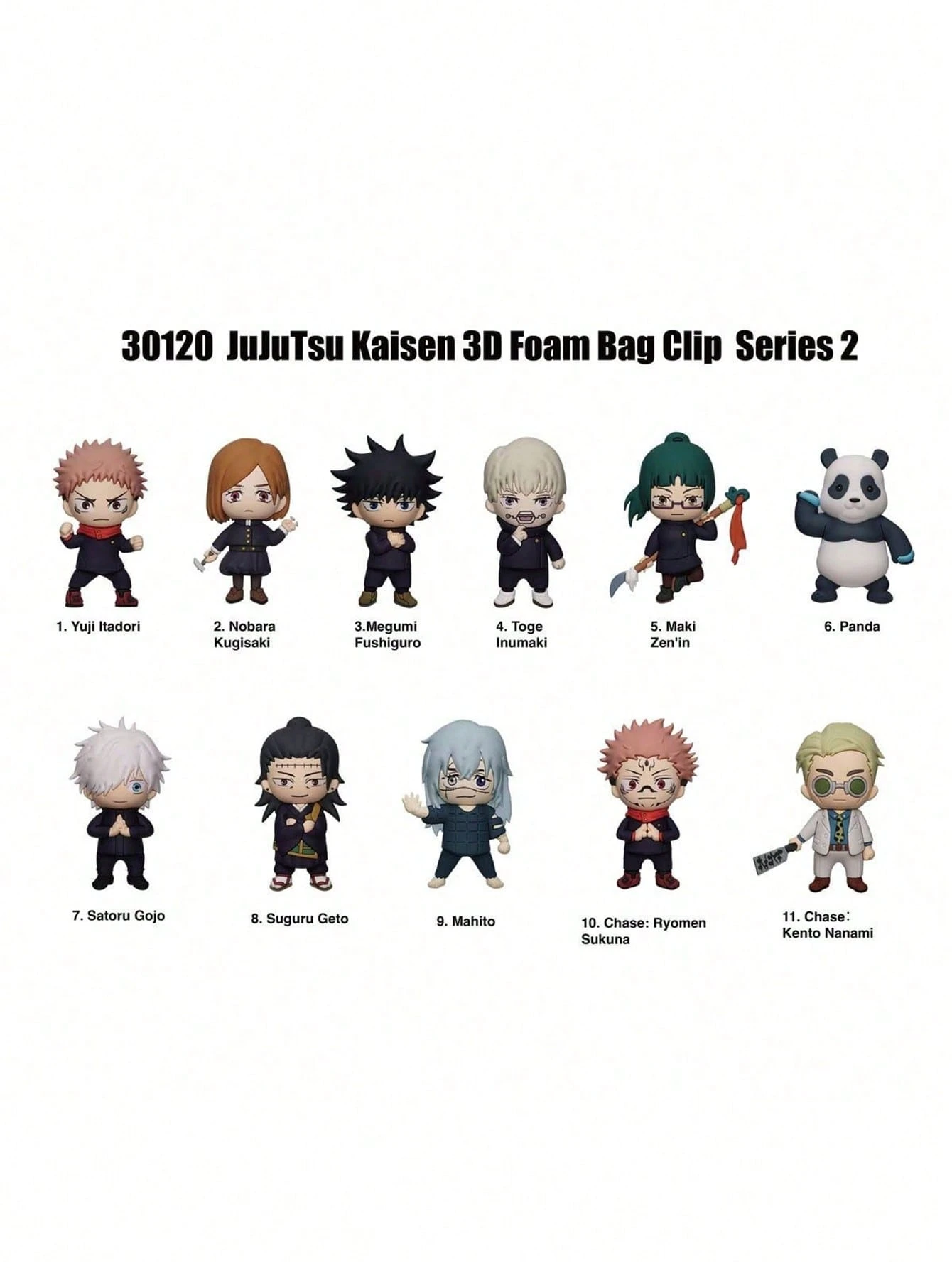 Crunchyroll 1PC Officially Licensed 3D Anime Character Series 2 Mystery ...