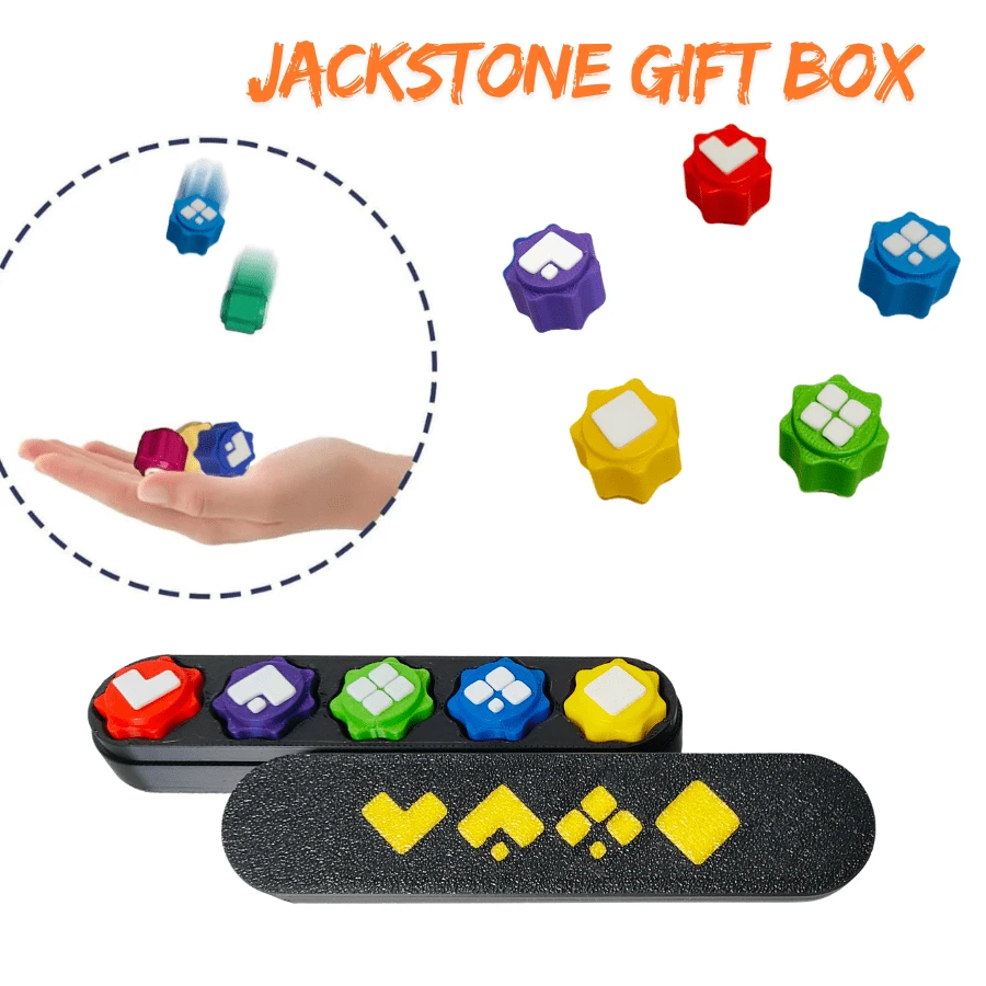Poker Themed Graphics JackStone Gift Box, Gonggi Game, Korean ...
