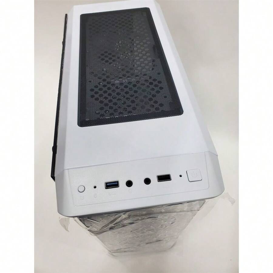 PC Case ATX Pre-Install 4 ARGB Fans Tower Gaming PC Glass Side Panel ...