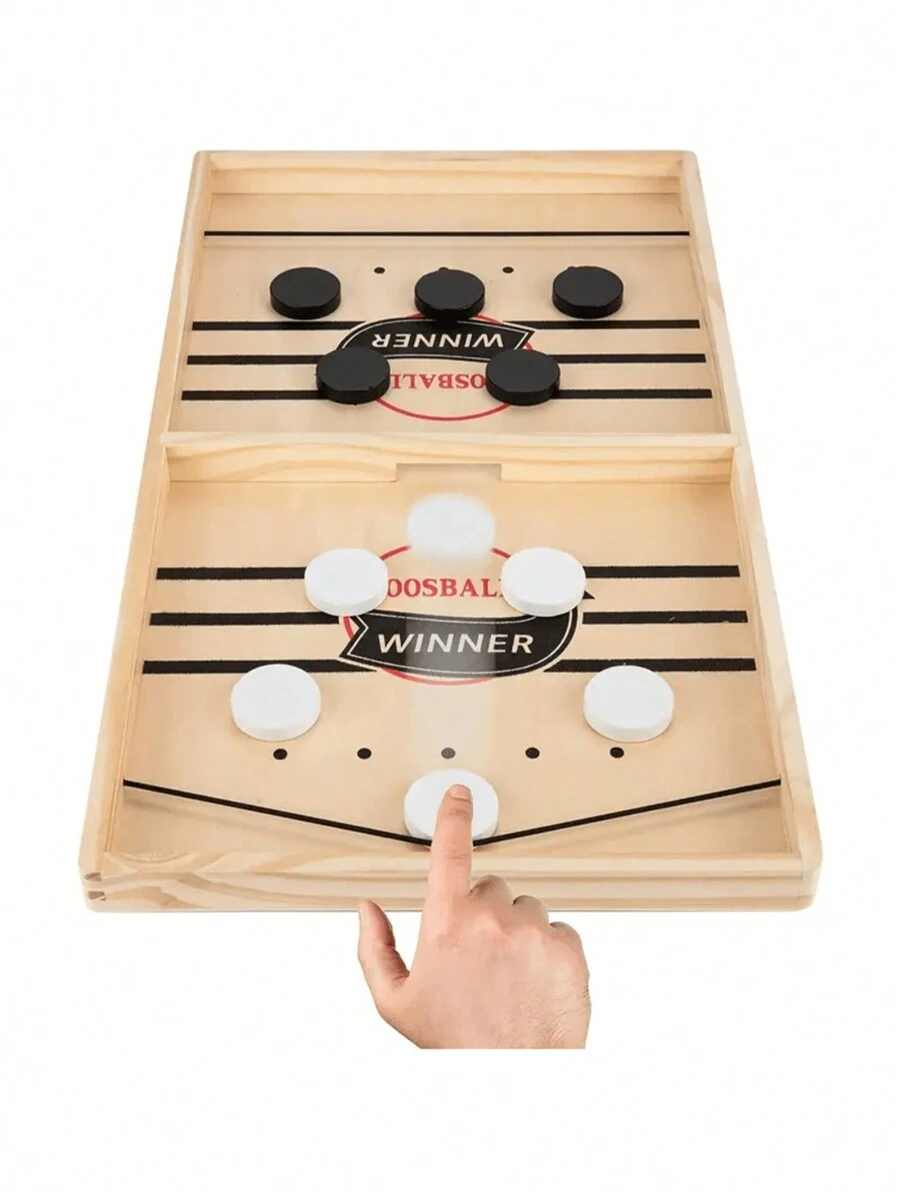 1 Set Quick-Launch Ice Hockey Table Game, Standard Adult Version Board ...