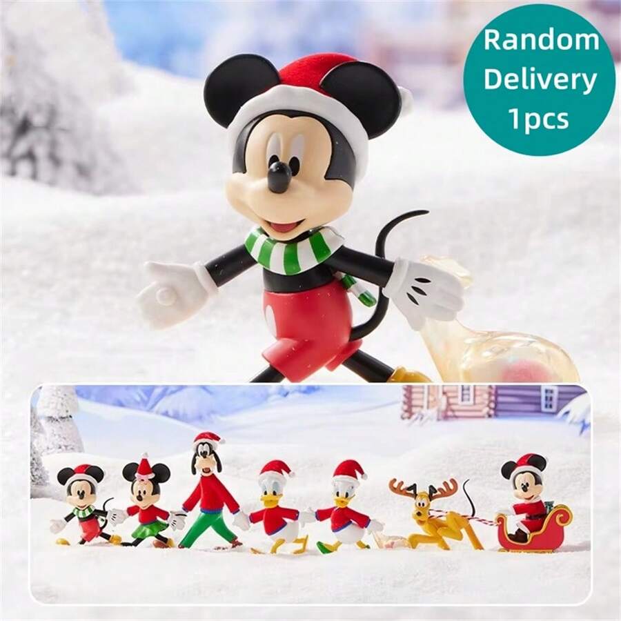 Miniso Disney Hand In Hand Blind Box Series Mickey Mouse Action Figure ...