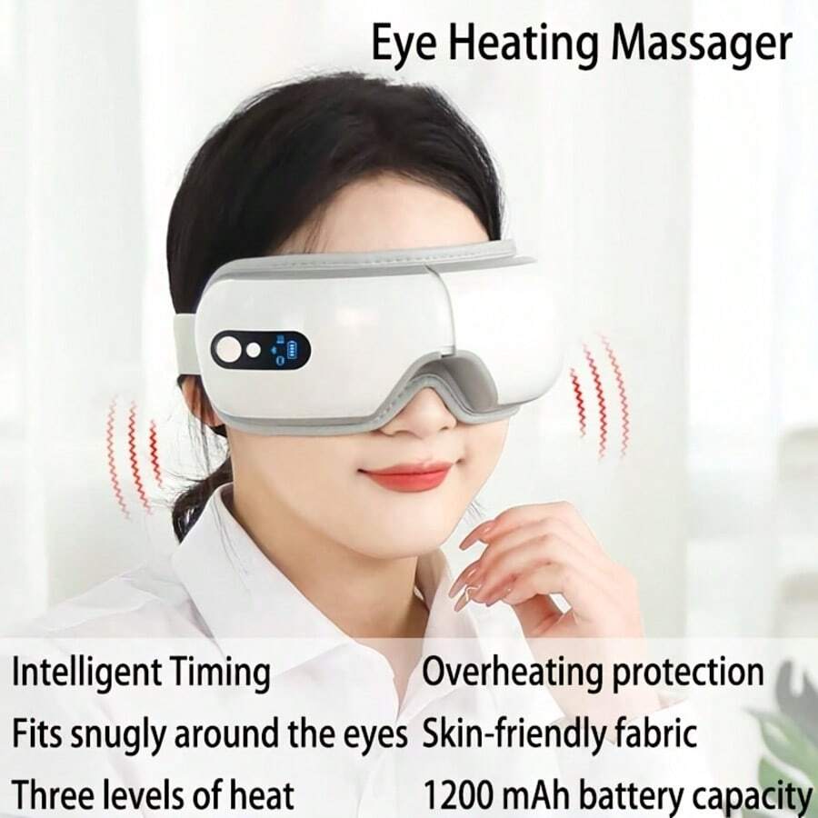 Smart Eye Massager, Air Pressure Eye Massager, Vibration Fatigue Relief ...