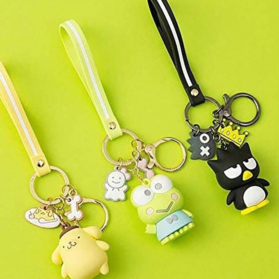 Sanrio Cute Keychain Kawaii Anime Keychain, Hello Kitty, My Melody ...