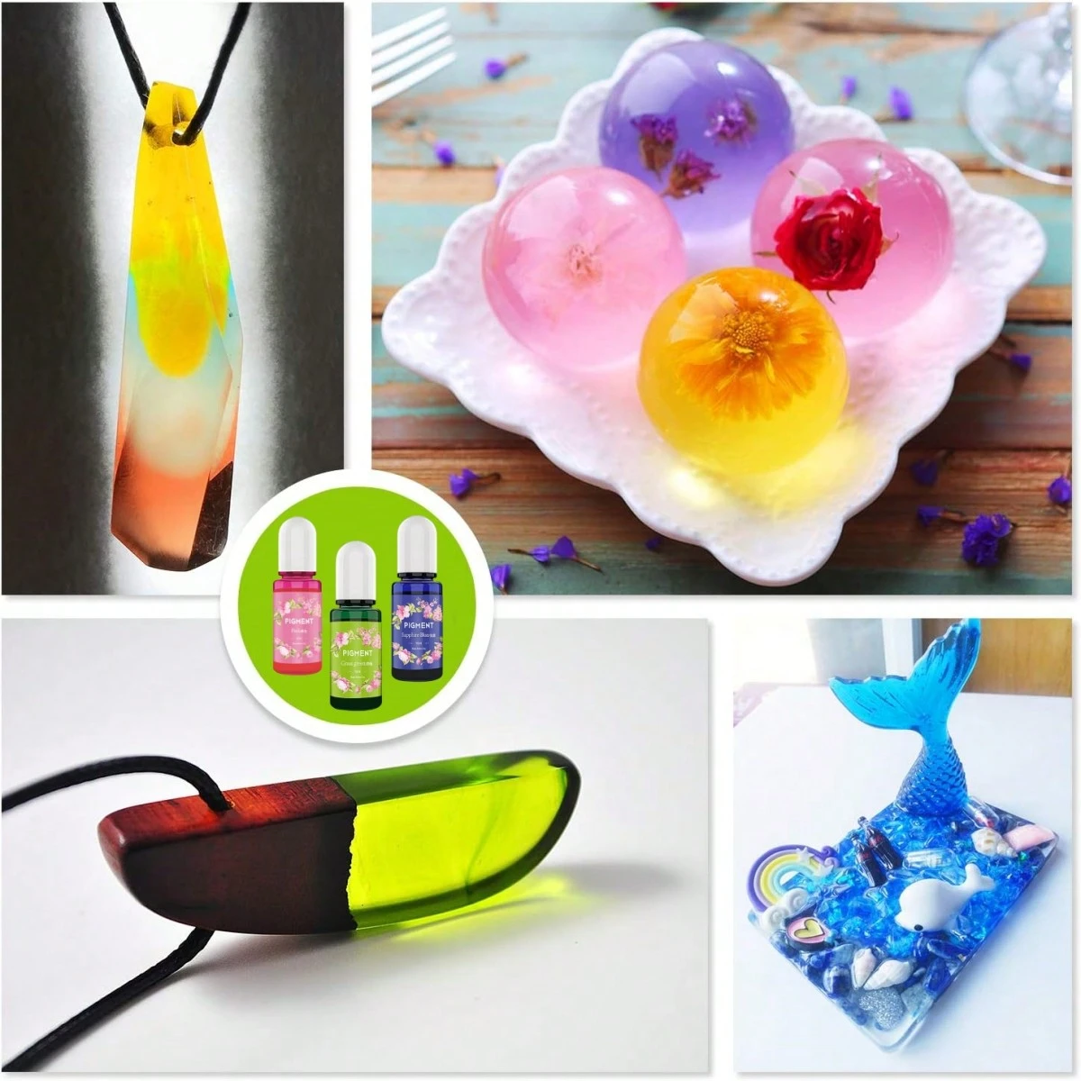 30 Color Options Epoxy Resin Pigment Dye (Random Sticker, Color ...