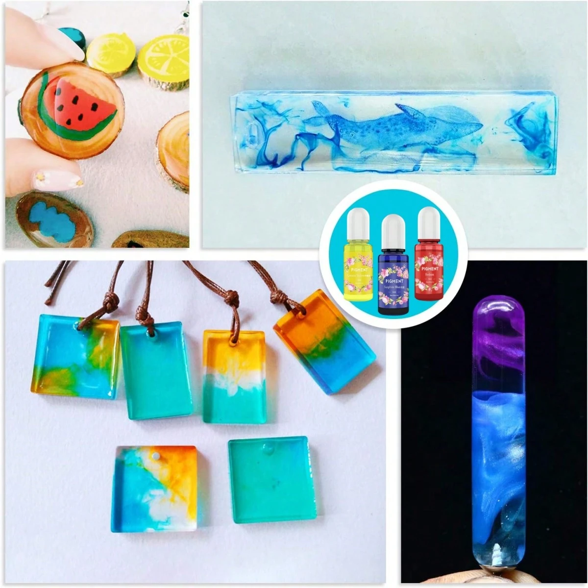 30 Color Options Epoxy Resin Pigment Dye (Random Sticker, Color ...