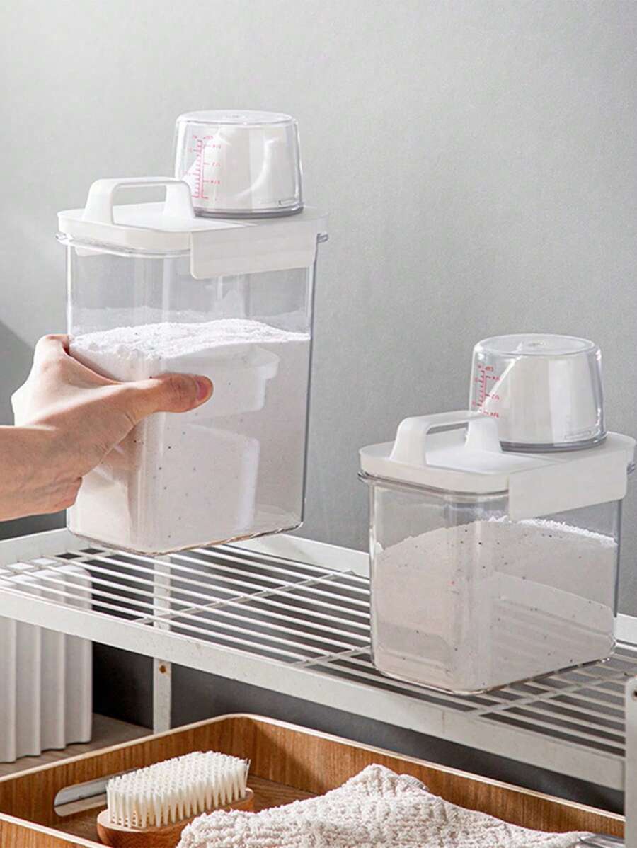 1pc Laundry Detergent Storage Box, Used To Store Soap Powder, Washing ...