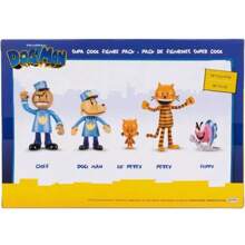 Dog Man Movie Action Figures Multipack Set - Includes 2.5-Inch Scale Collectible Figures For Fun ...