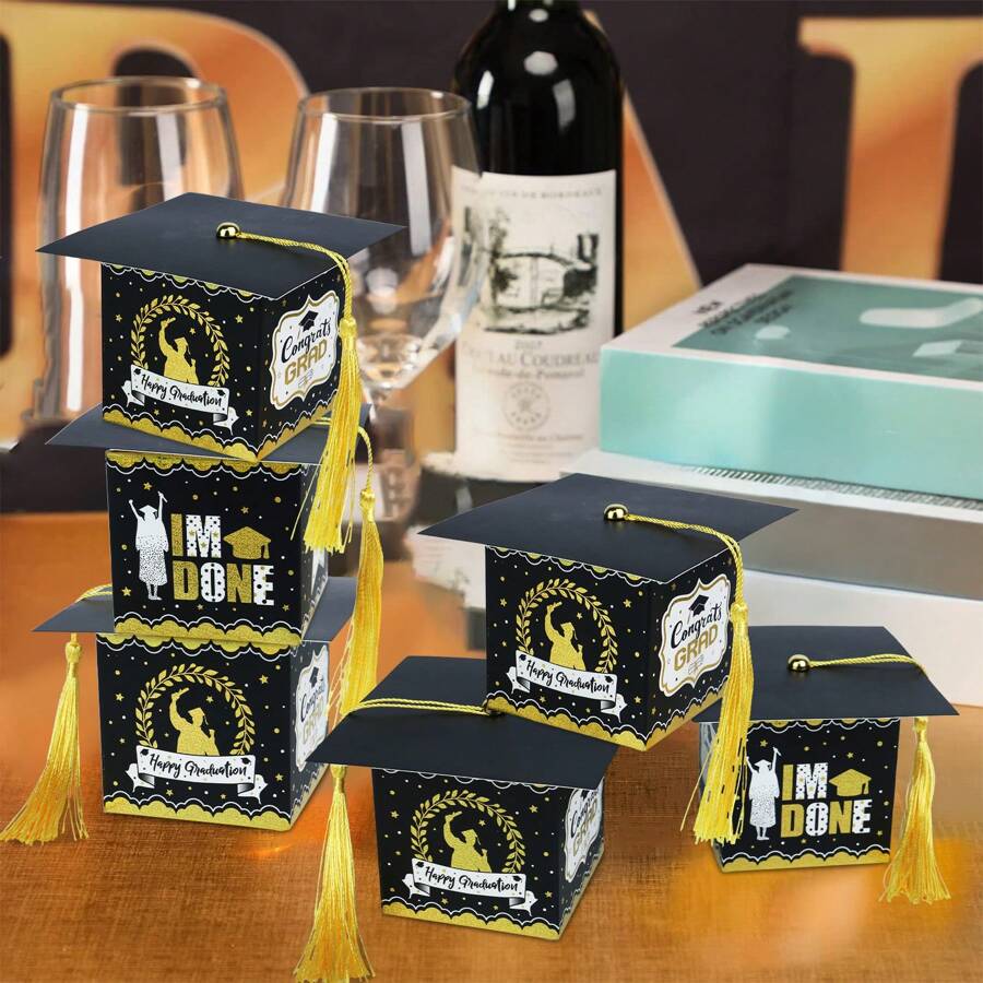 Cadeaux de faveur pour la fête de remise des diplômes, décorations de ...