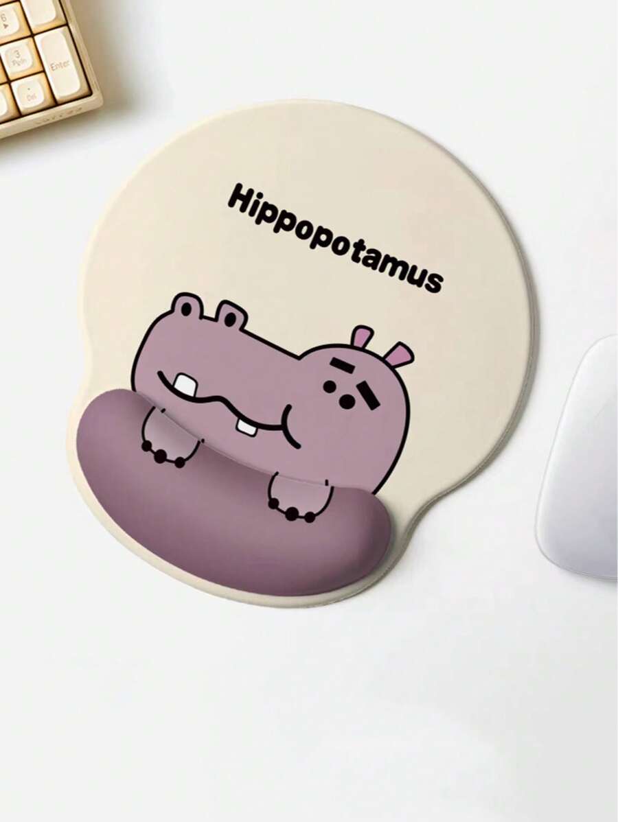 1pc Creative Cartoon Mouse Pad With Wrist Rest, Cute 3D Anime Design ...